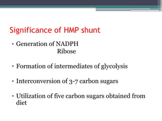 Reference material on hmp shunt pathway.pptx