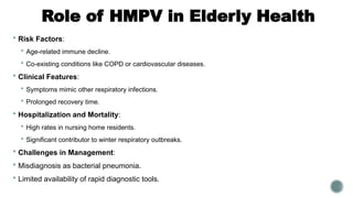 A Comprehensive Overview of Human Metapneumovirus (HMPV) | PPTX