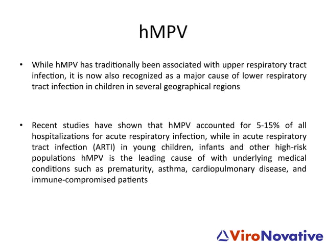 hMPV facts and figures | PDF