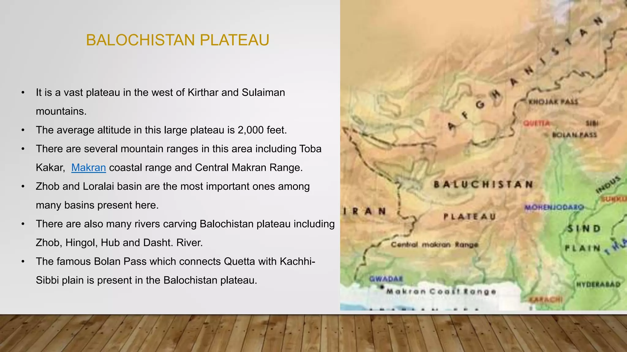Baluchistan Geography | PPTX