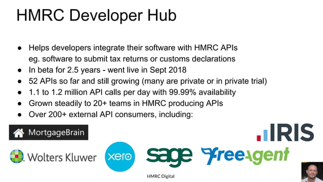 HMRC Developer Hub – an Experience Report | PPT | Free Download