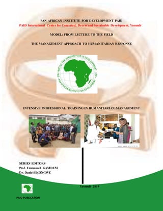 The Management Approach to Humanitarian Response | DOCX