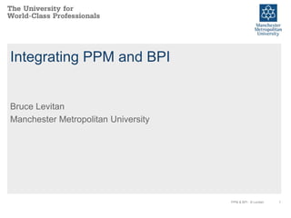 Project management and BPI | PPT