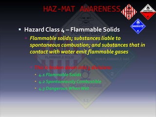 Hazmat Recertification | PPTX