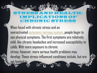 Stress (All about stress) | PPTX