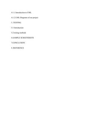 Hospital Management System Project Report | PDF