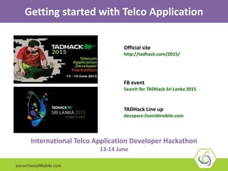 Telco Application Development with WebRTC | PPT