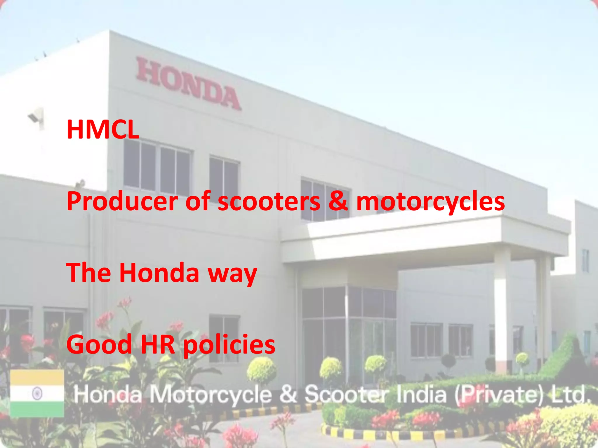 HMSI - Inter Organizational Development | PPTX