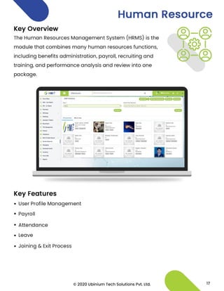Hospital Management System Software Brochure | PDF