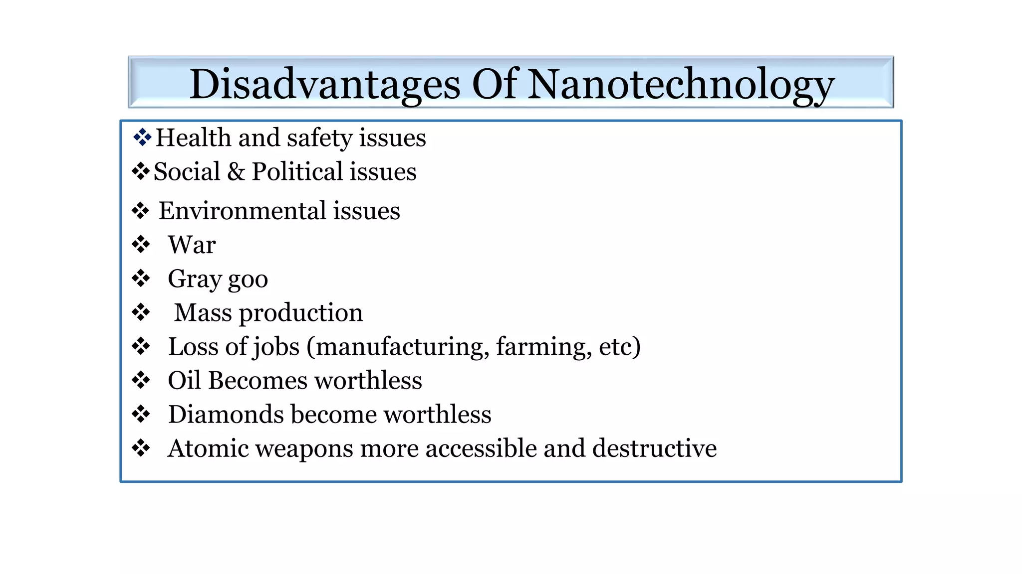 Nanotechnology: Origin, History and Principles | PPTX