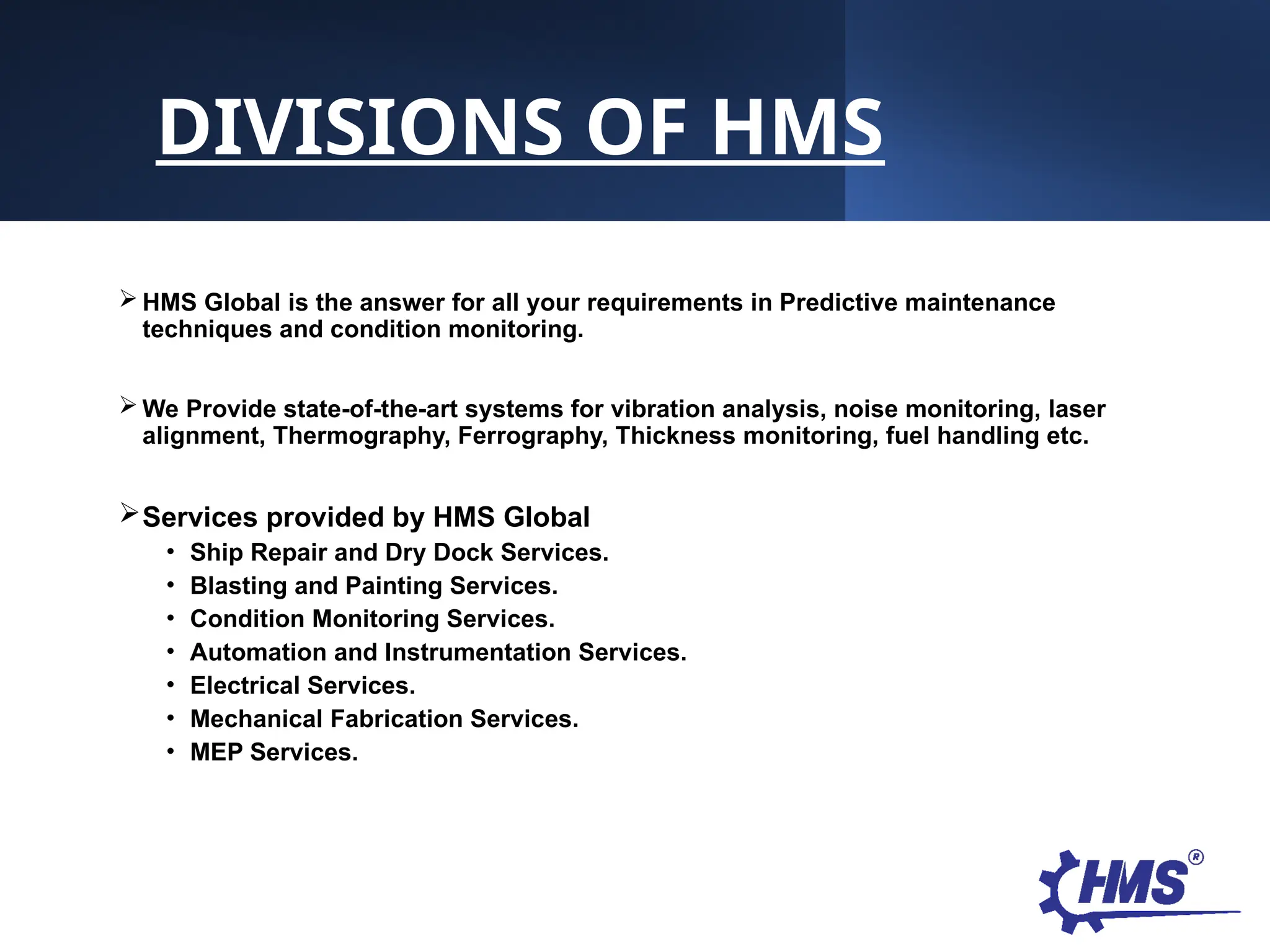HMS Advanced Technical Presentation PPT2.pptx
