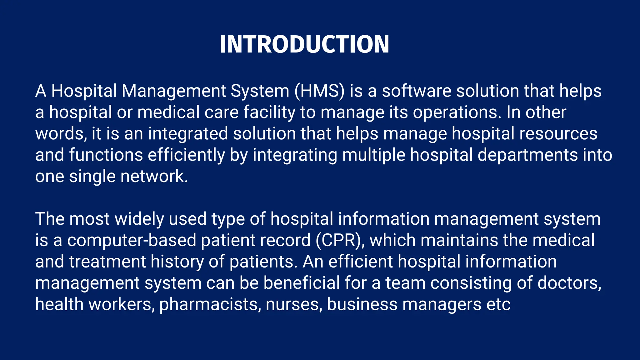 HMS PPT ppt presentation on hospital managment system.pptx