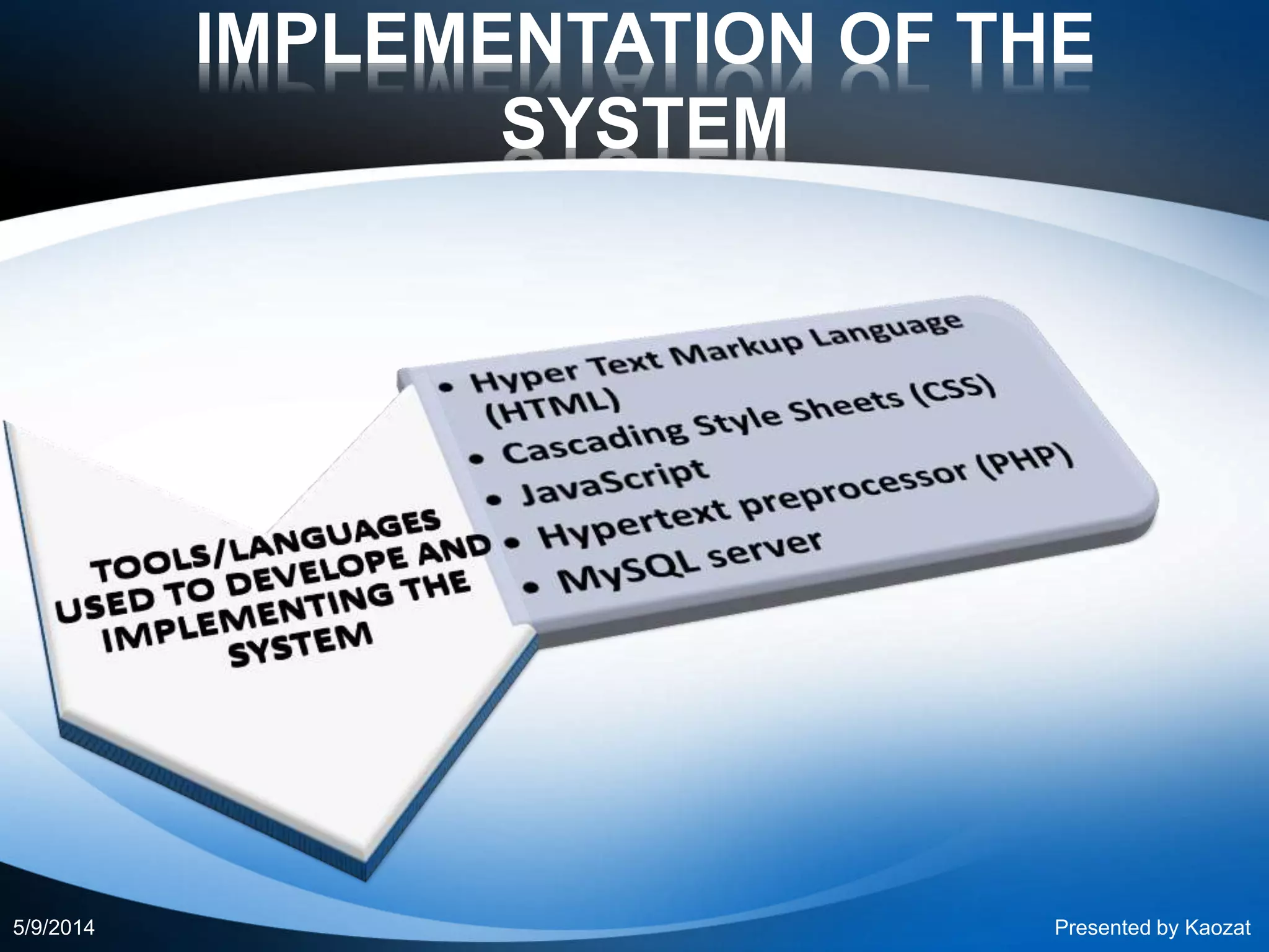 Haulage Management System | PPTX