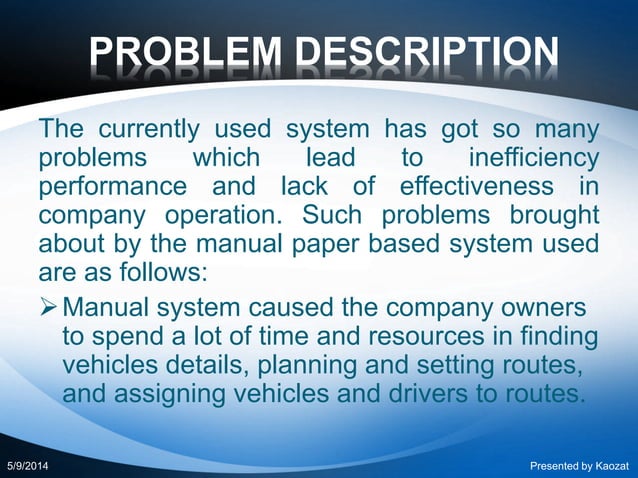 Haulage Management System | PPTX | Logistics and Transportation ...