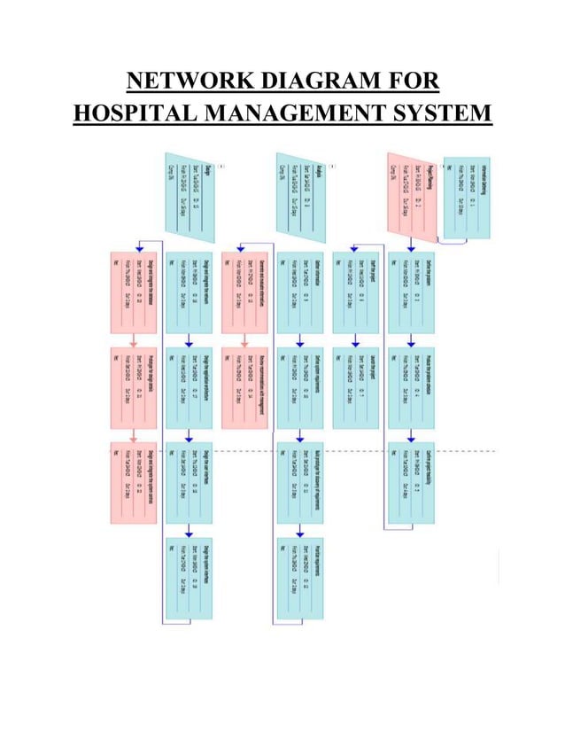 Hospital Management System Network Diagram | DOCX | Business | Business and Finance