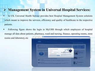 Topic: Hospital Management System | Course: Management Information System | BBA 5th semester | PPTX