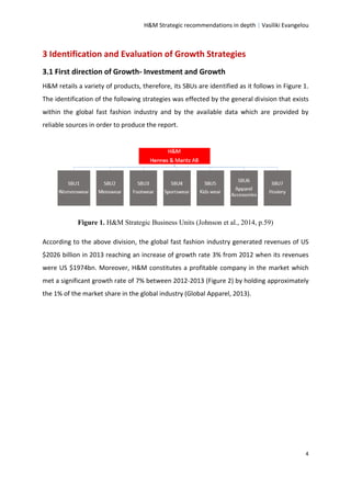H&M Strategic Recommendations in Depth | PDF