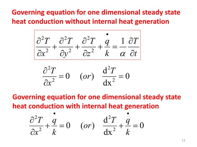 2. Conduction Equations | PPT