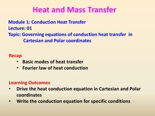 2. Conduction Equations | PPT