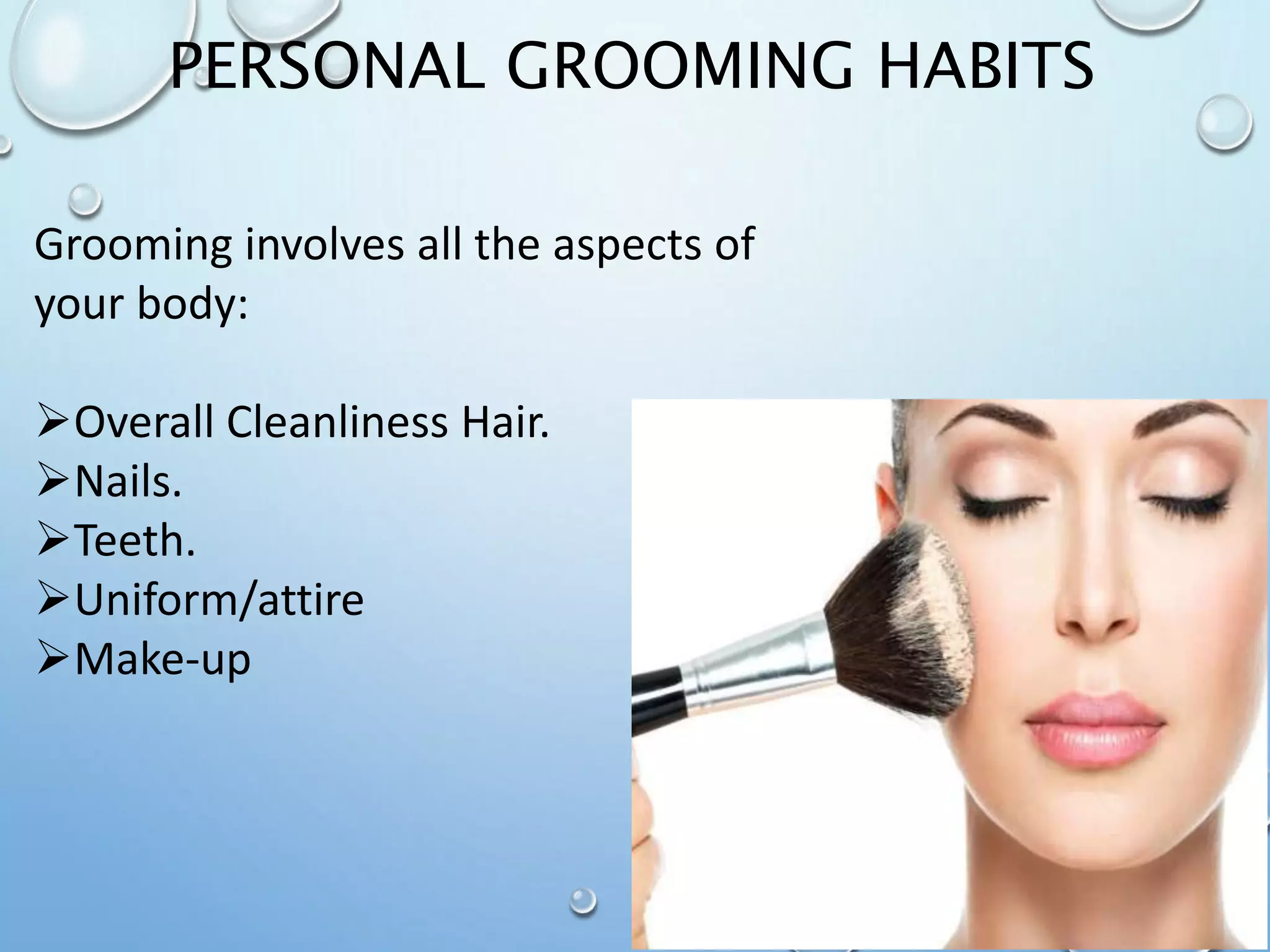 Importance of Grooming in Hospitality Industry | PPTX