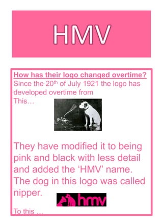 Hmv research. | PPTX