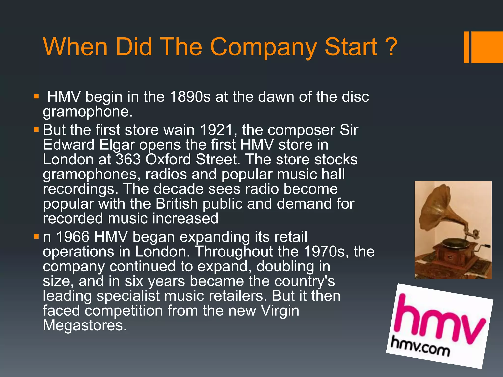 Hmv research task 1a | PPT