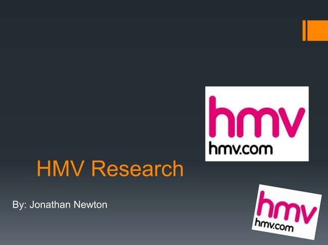 Hmv research task 1a | PPT