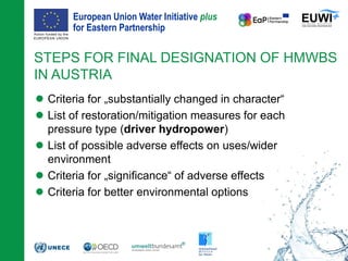 Ecological status versus ecological potential | PPT