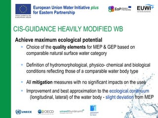 Ecological status versus ecological potential | PPT