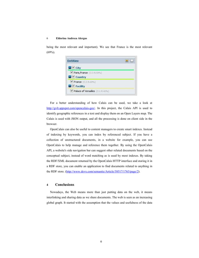 OpenCalais in Linked Data context | PDF