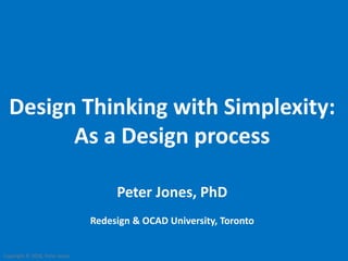 How Might We: Simplexity in Design Charrettes | PPT