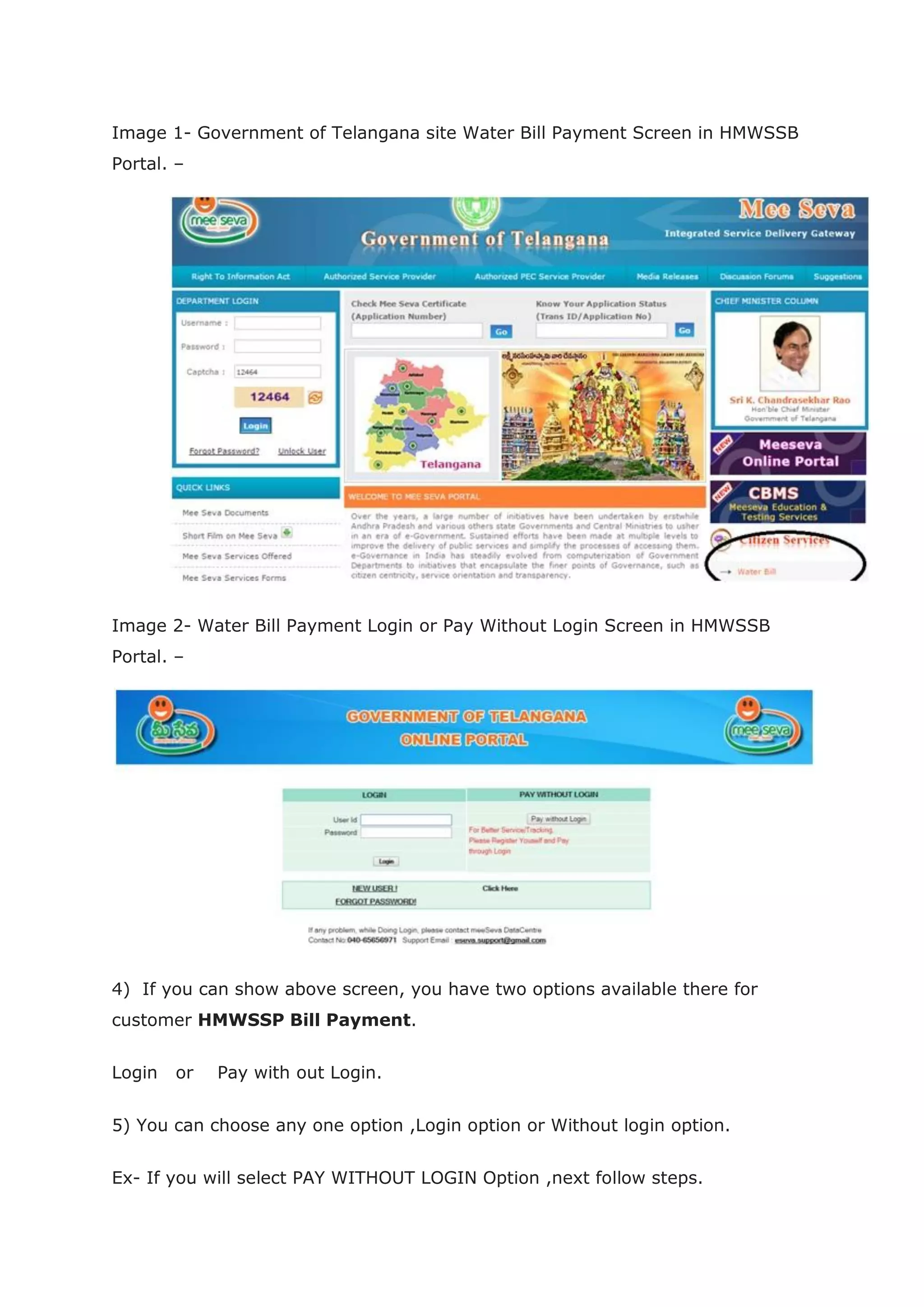 Hmwssb bill payment | PDF