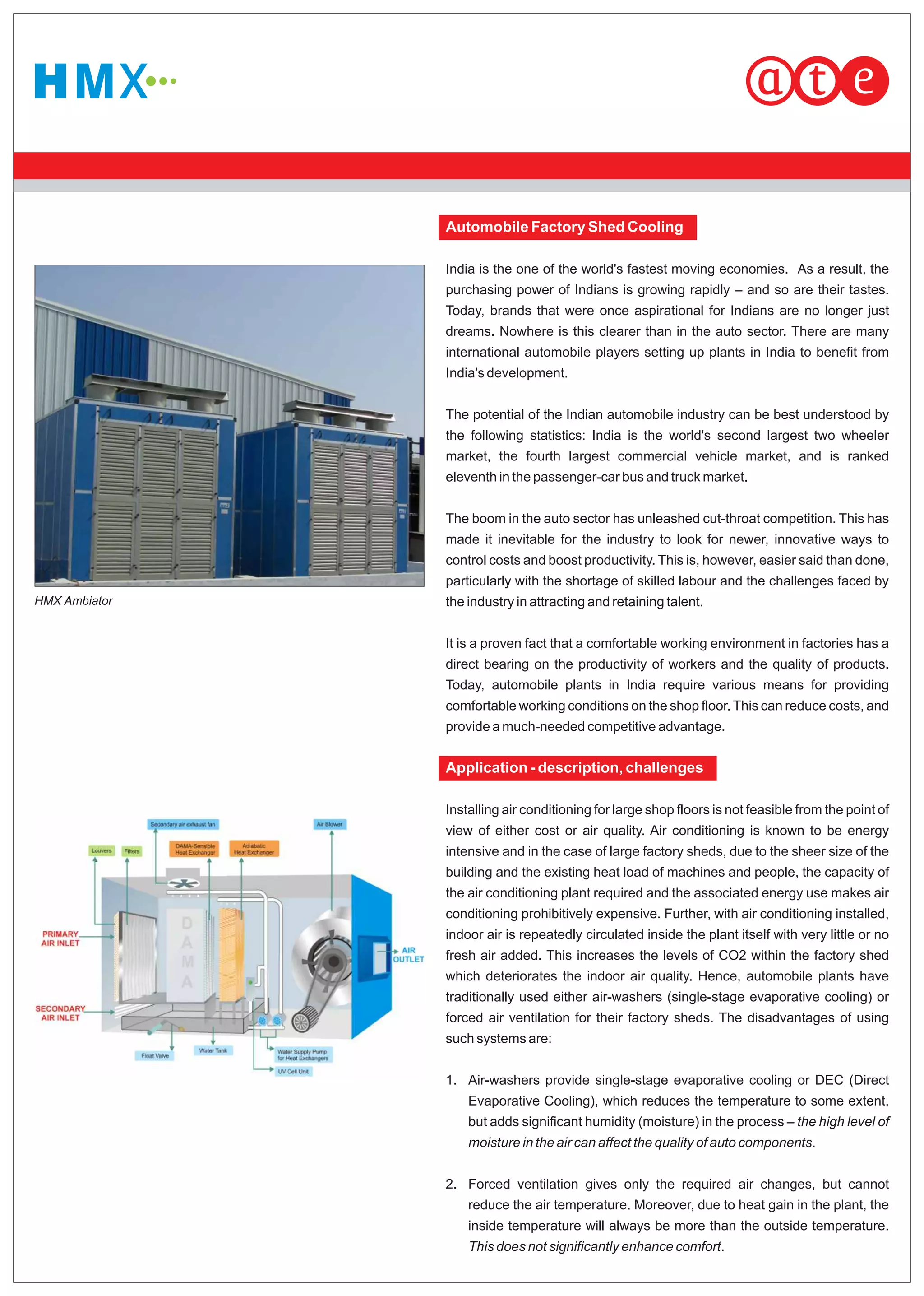 Case Study: Factory Shed Cooling | PDF
