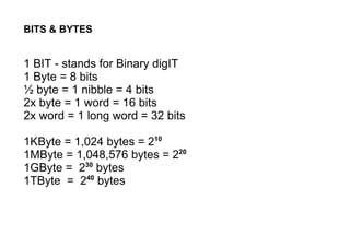 Bits and Bytes | PDF