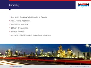 Dacon Inspection Services - Company Overview | PDF