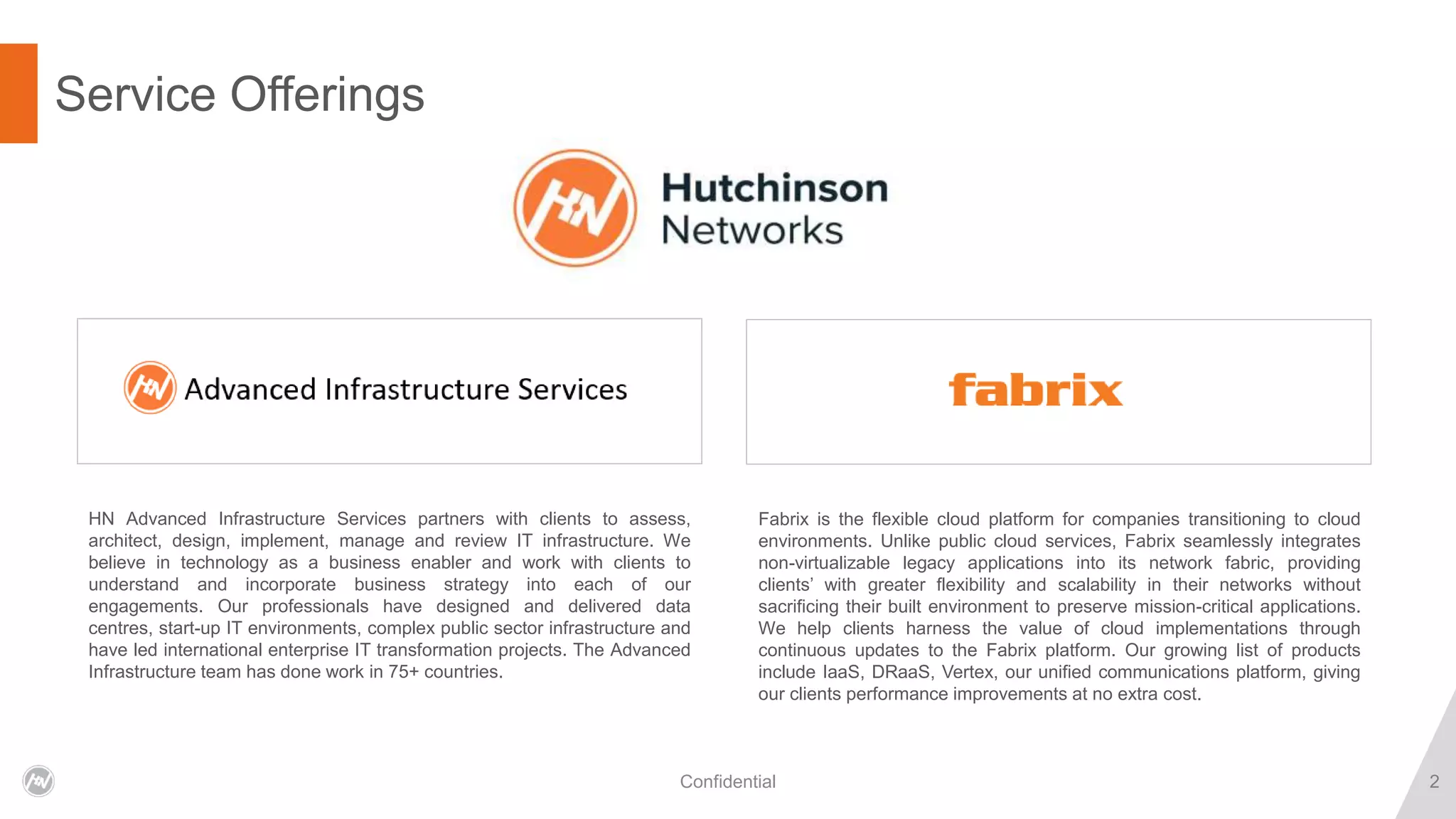 Hutchinson Networks Overview | PPTX