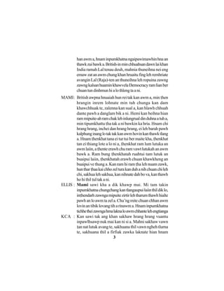 Discussion on Hnam Inpumkhatna | PDF