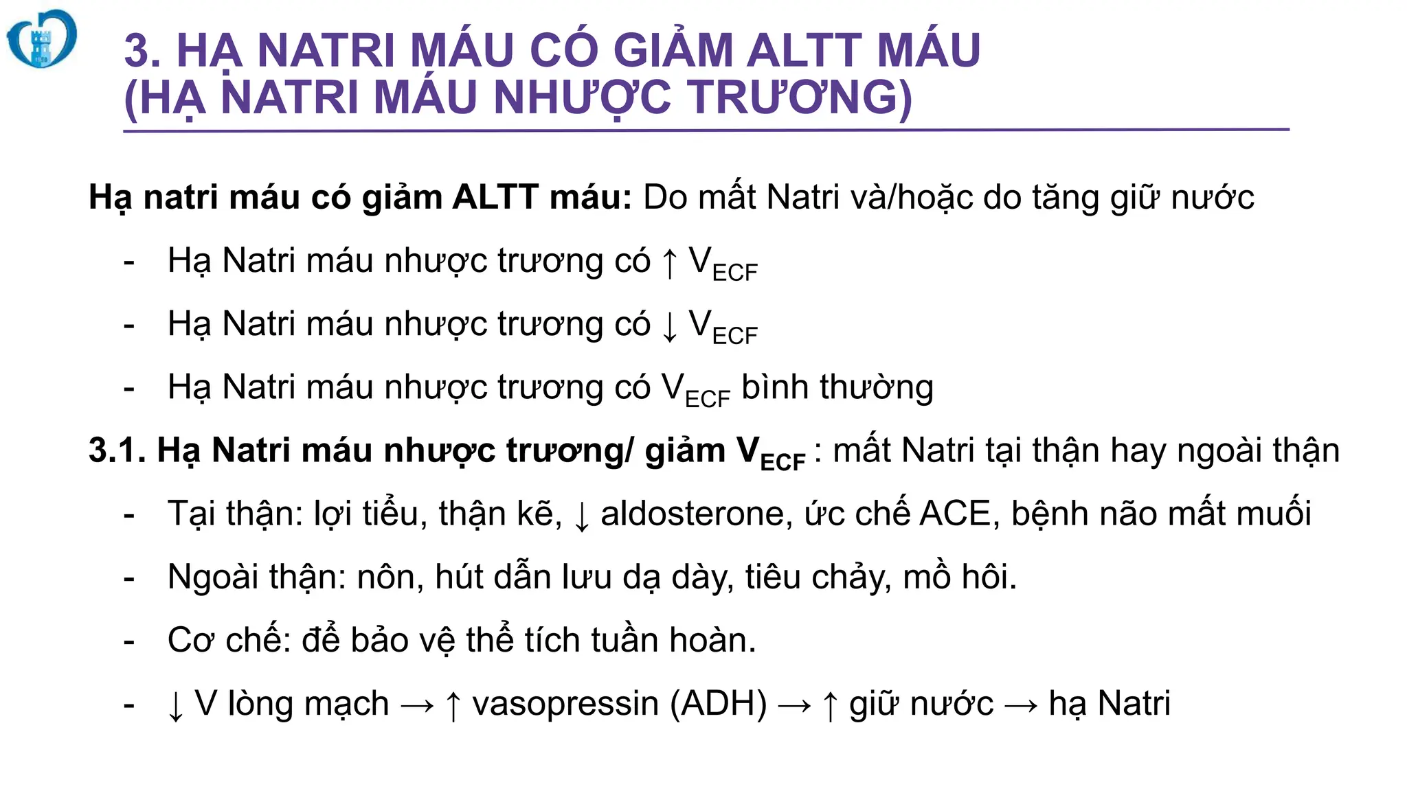 Chuyên đề Hạ Natri máu - Cập nhật 2023.pptx