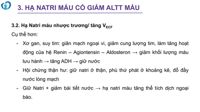 Chuyên đề Hạ Natri máu - Cập nhật 2023.pptx