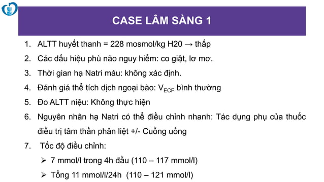 Chuyên đề Hạ Natri máu - Cập nhật 2023.pptx