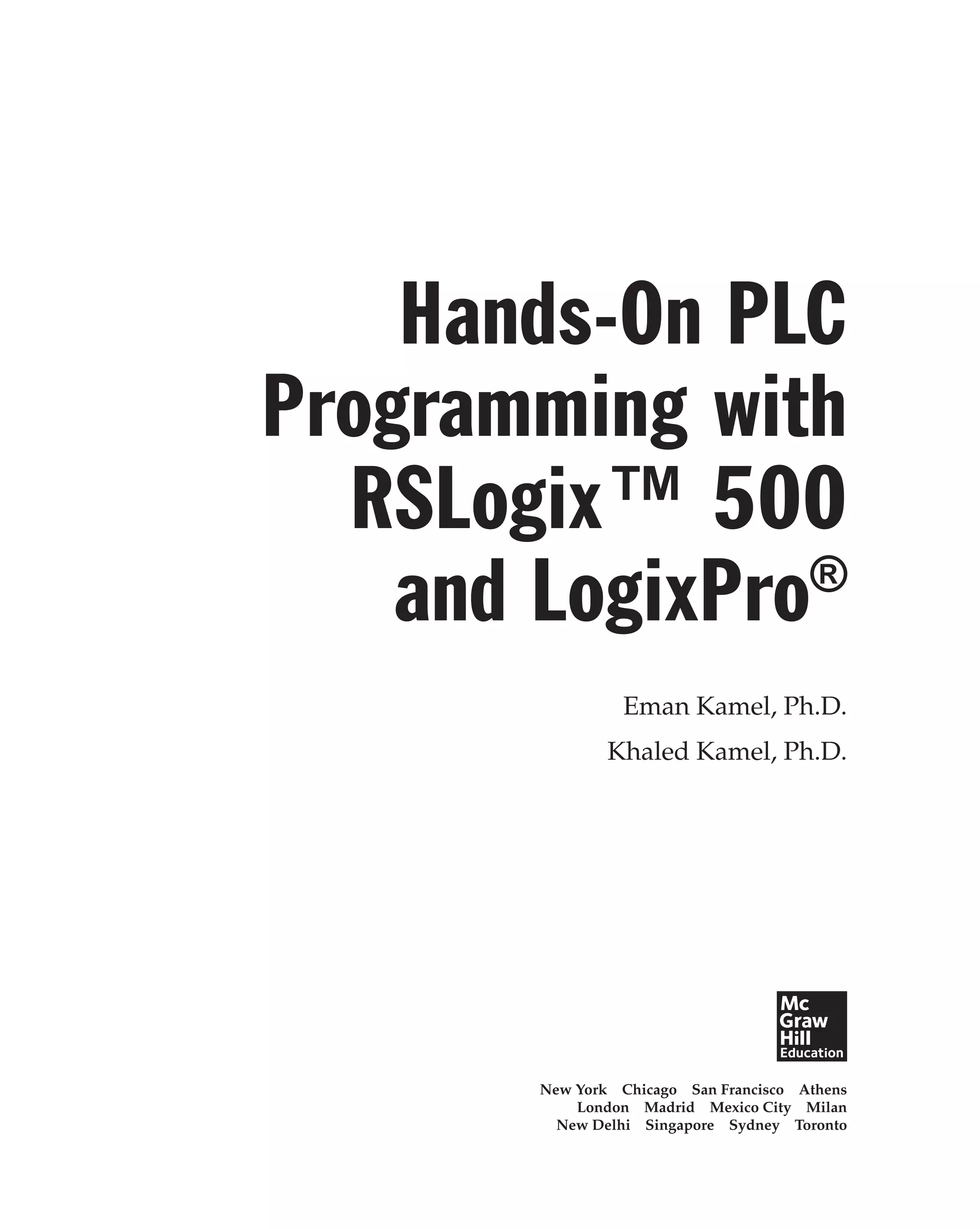 PLC: Hands on PLC programing with RSLOGIX500 a and Logixpro | PDF