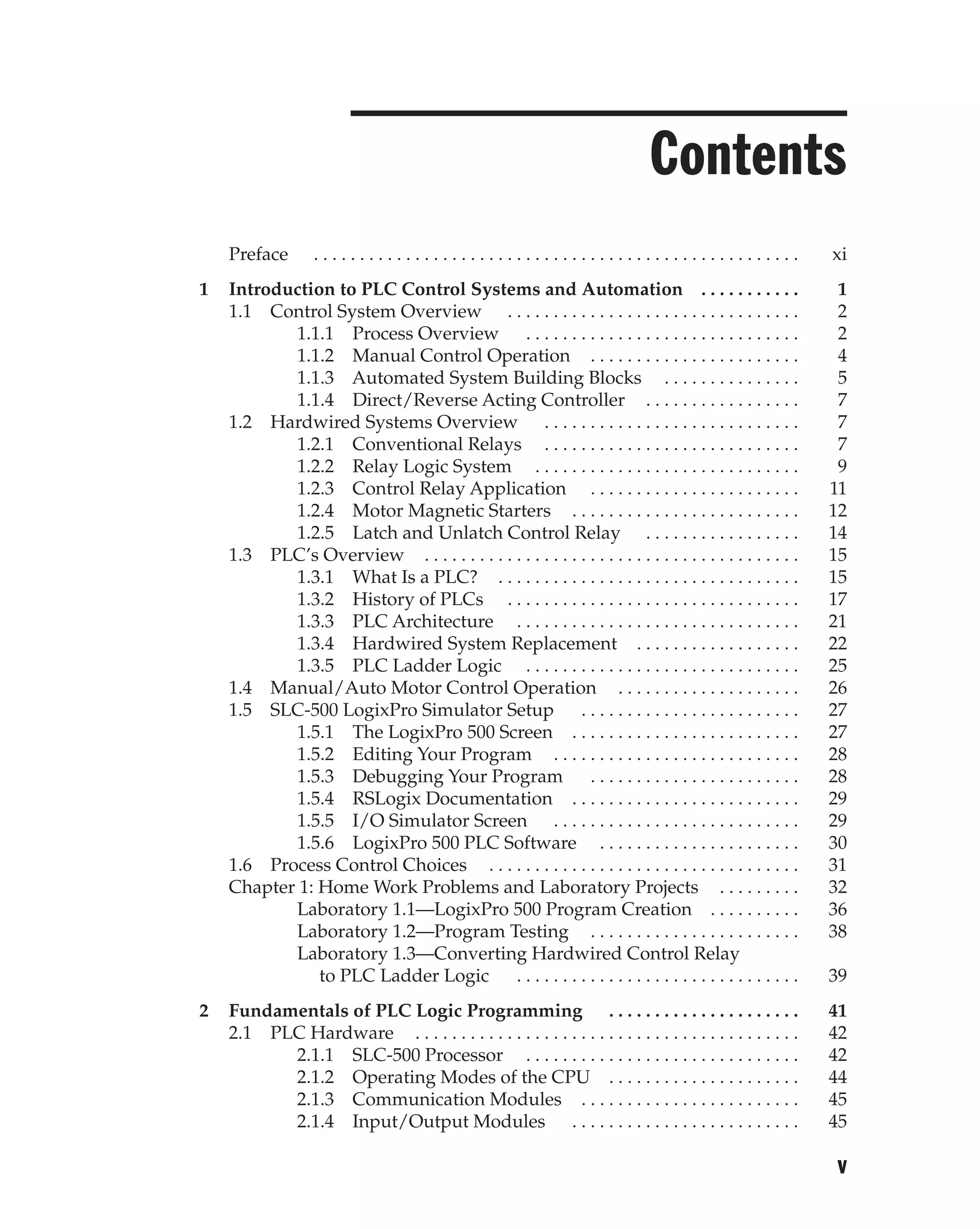PLC: Hands on PLC programing with RSLOGIX500 a and Logixpro | PDF