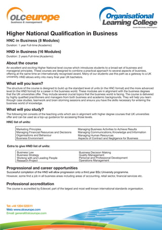 Hncd business | PDF