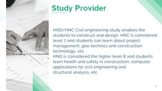 Hnc hnd civil engineering | PPTX
