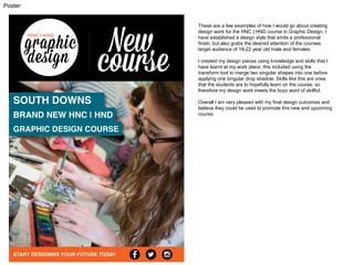 HNC | HND Graphic Design course summary | PPT