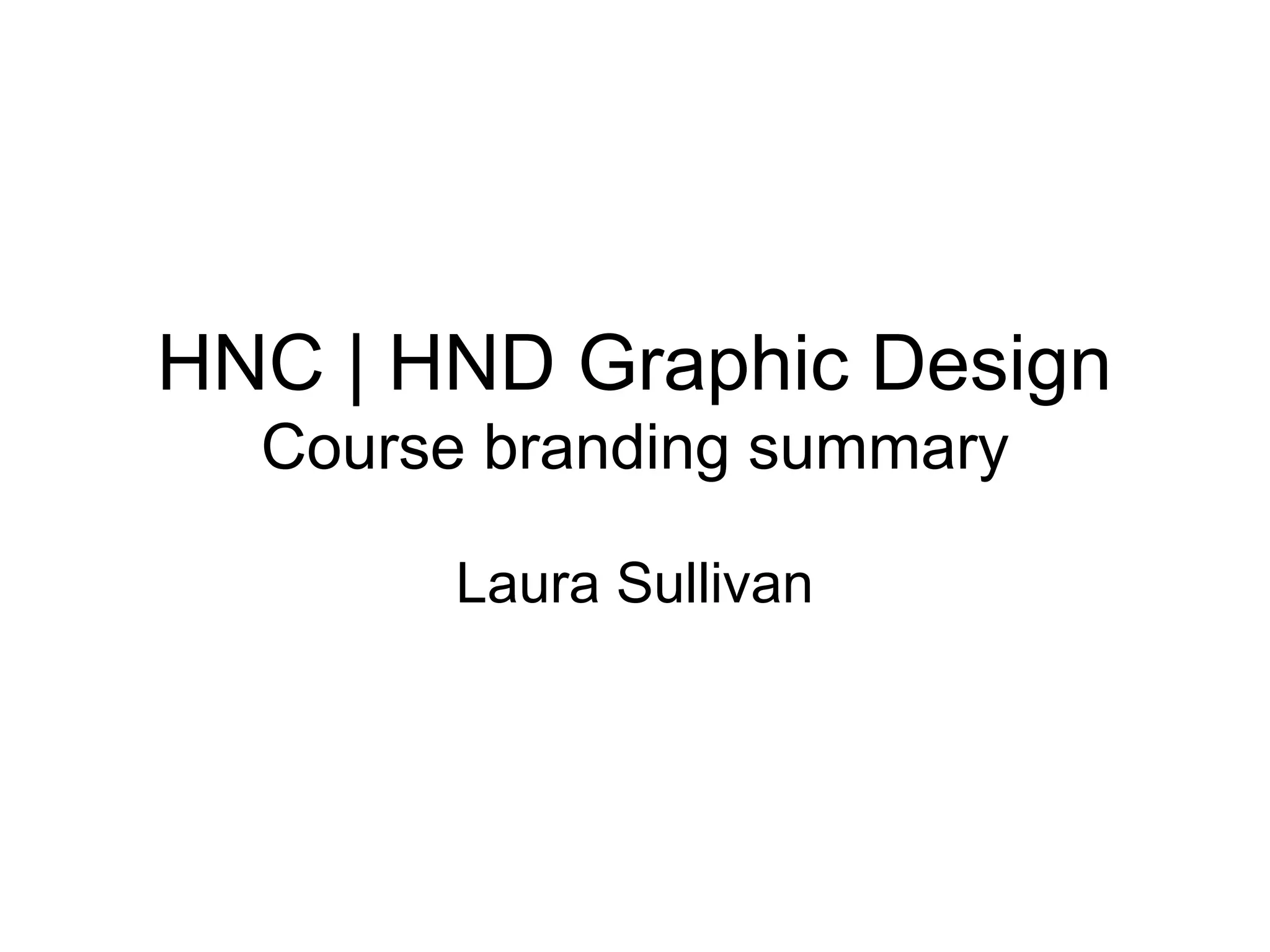 Hnc hnd powerpoint | PPT