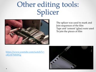 HNC VE course overview and editing technology | PPTX