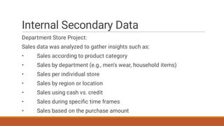 Methods of Primary and Secondary Data/ Research | PDF