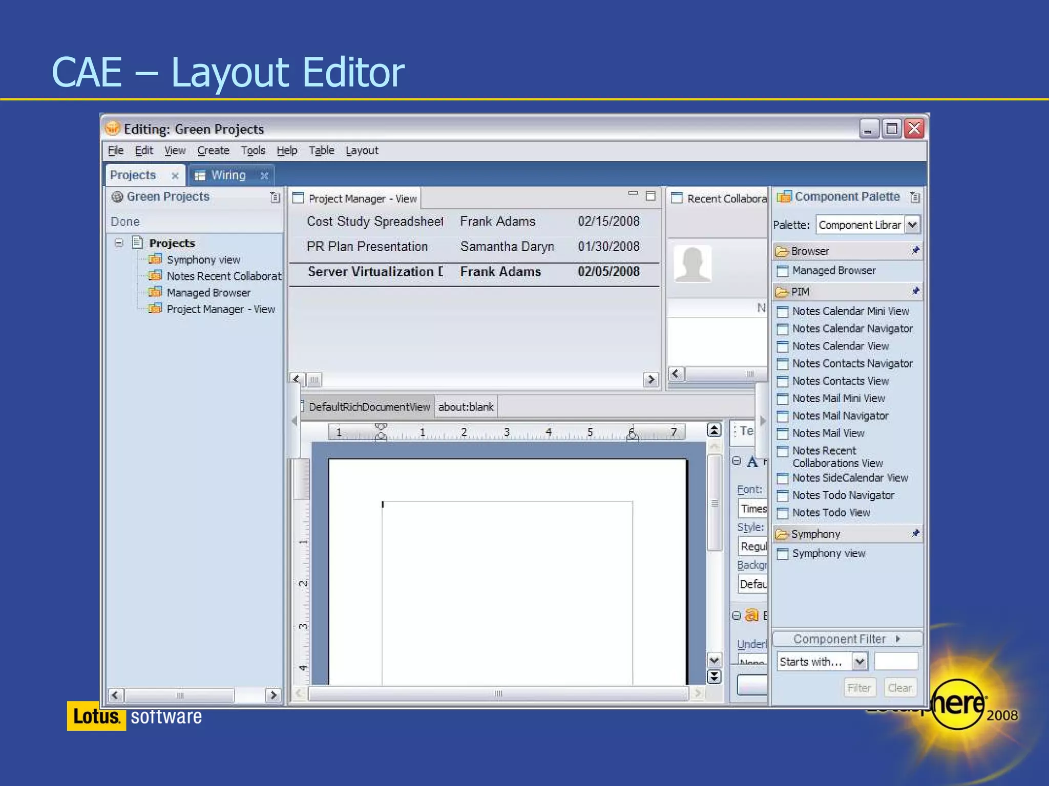Building Composite Application for Lotus Notes 8 | PDF