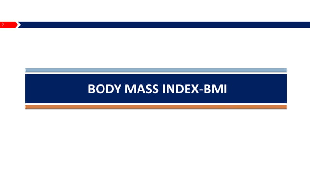 BMI & CDC Chart | PPTX